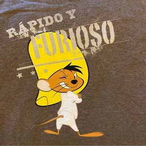 Warner Bros. | Shirts | Looney Tunes Speedy Gonzales Rapido Y Furioso ...